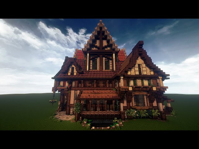 Detailed Medieval Residence (Vanilla 1.19.2) Minecraft Map