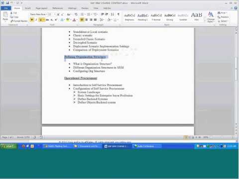 SAP SRM Online Training | SAP SRM Training