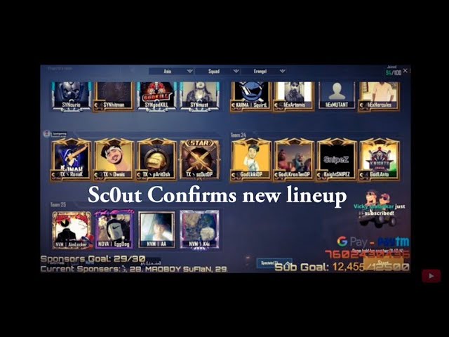 PUBG News: SouL Ronak, SouL Owais & sc0utOP to Play as Team X; Paritosh ...