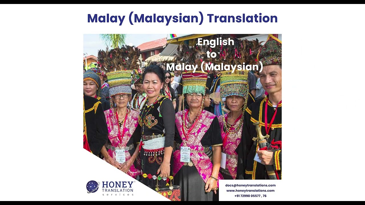 English to Malay(Malaysian)Language Translation Services