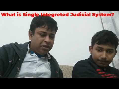 What is Single integrated judicial system/ICSE BOARD CLASS 10 CIVICS in the chapter Supreme Court