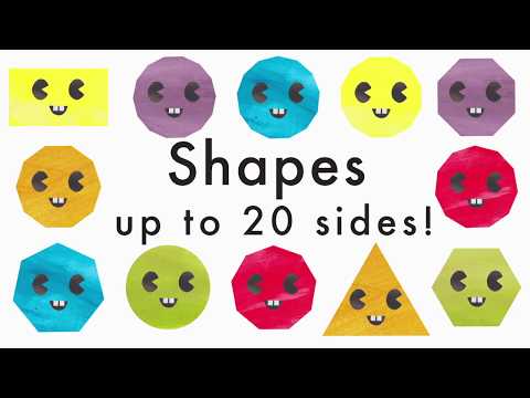 Learn Geometric Shapes Up to 20 Sides! | Fun Polygon Recognition for Kids