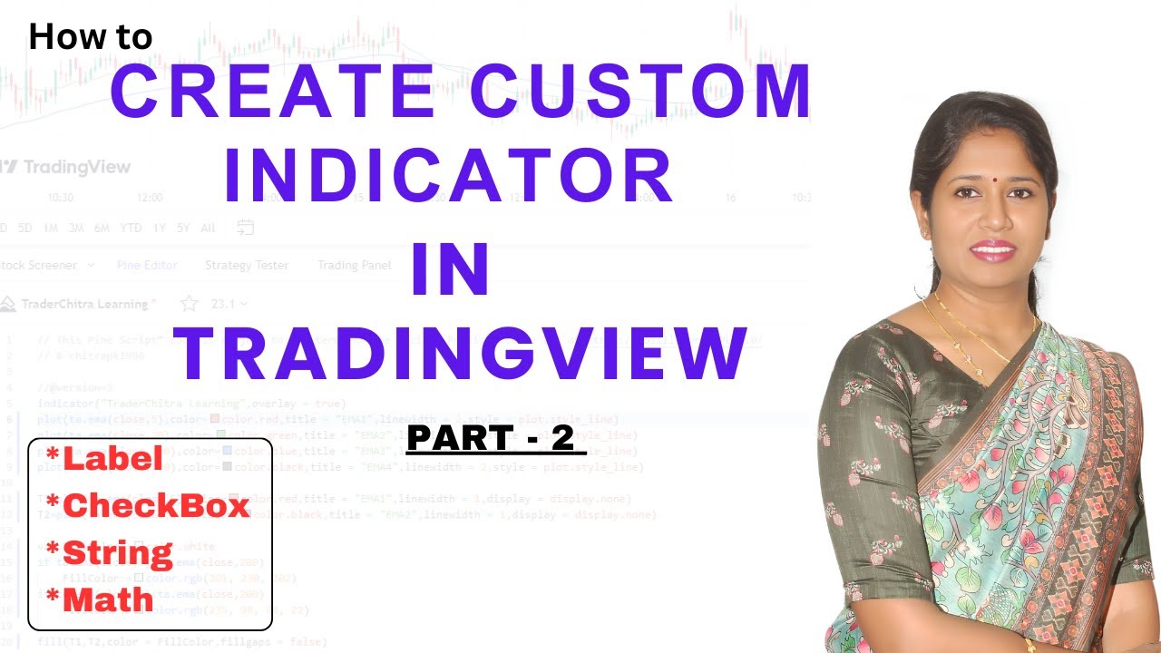 Create Own Indicator in TradingView (Part - 2)  || PineScript Coding