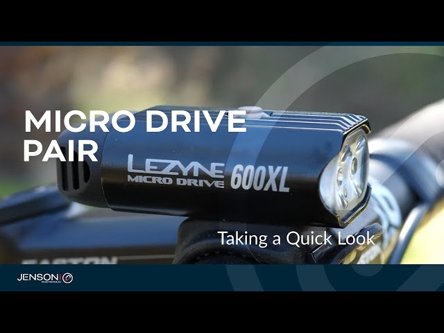 Комплект света Lezyne Micro Drive 600XL/Stick Drive Pair (Black) Черный ...
