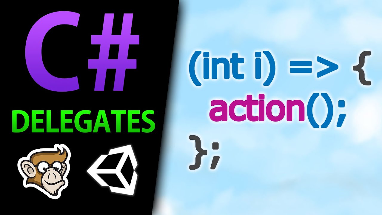 What are Delegates? (C# Basics, Lambda, Action, Func)