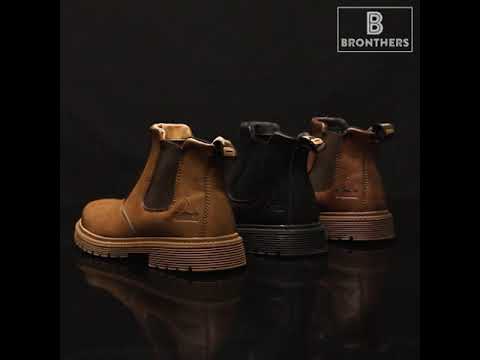 Battere Series:Unisex Comfortable Steel Toe Work Boots