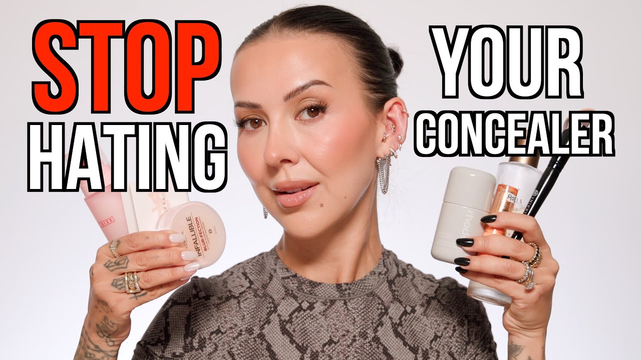 How to NOT HATE The Way Your Concealer Looks!