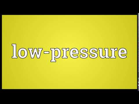 Low pressure Meaning | Wordogram