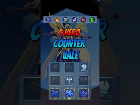 Counter Hero Vale di Mobile Legends 2023 #shorts #mobilelegends