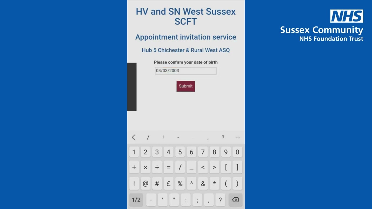 How to book your child's development review using online self-booking