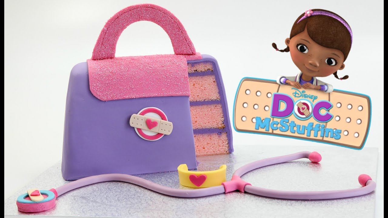 How To Make A DISNEY Doc McStuffins Cake