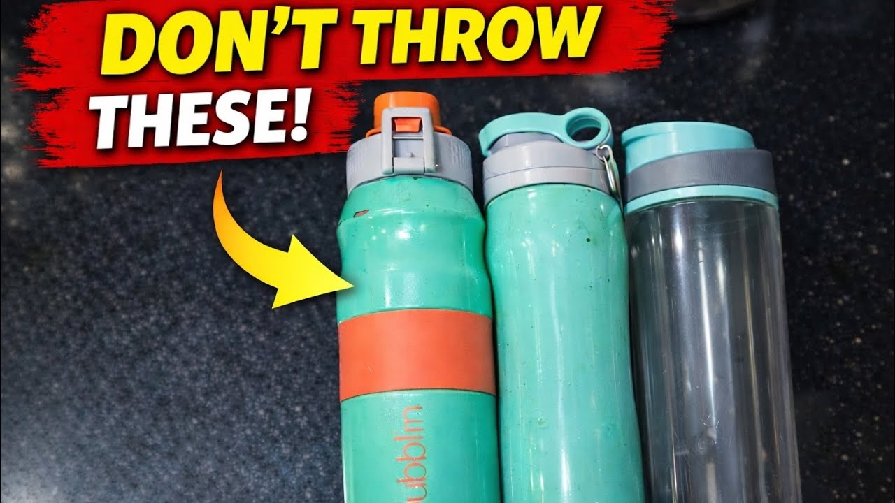 How to reuse old water bottles | Try This Genius Kitchen Hack