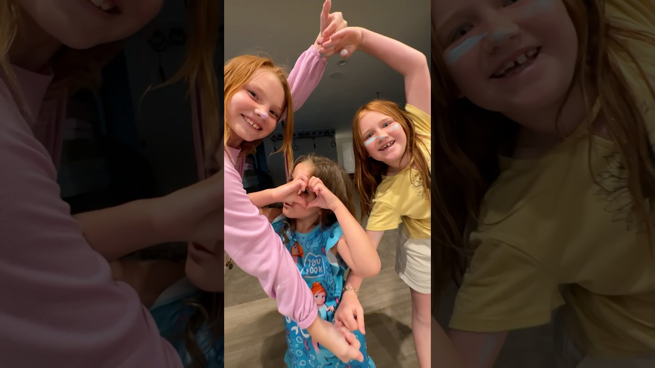 Shimmer and Shine dance with Adley Navey and Kensley