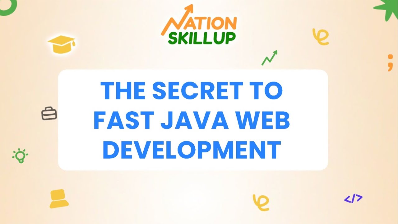 The Secret to Fast Java Web Development — Servlets, JSP & JDBC