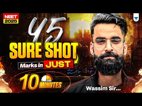 52 Marks in JUST 11 Minutes🚀Wassim bhat | NEET 2025
