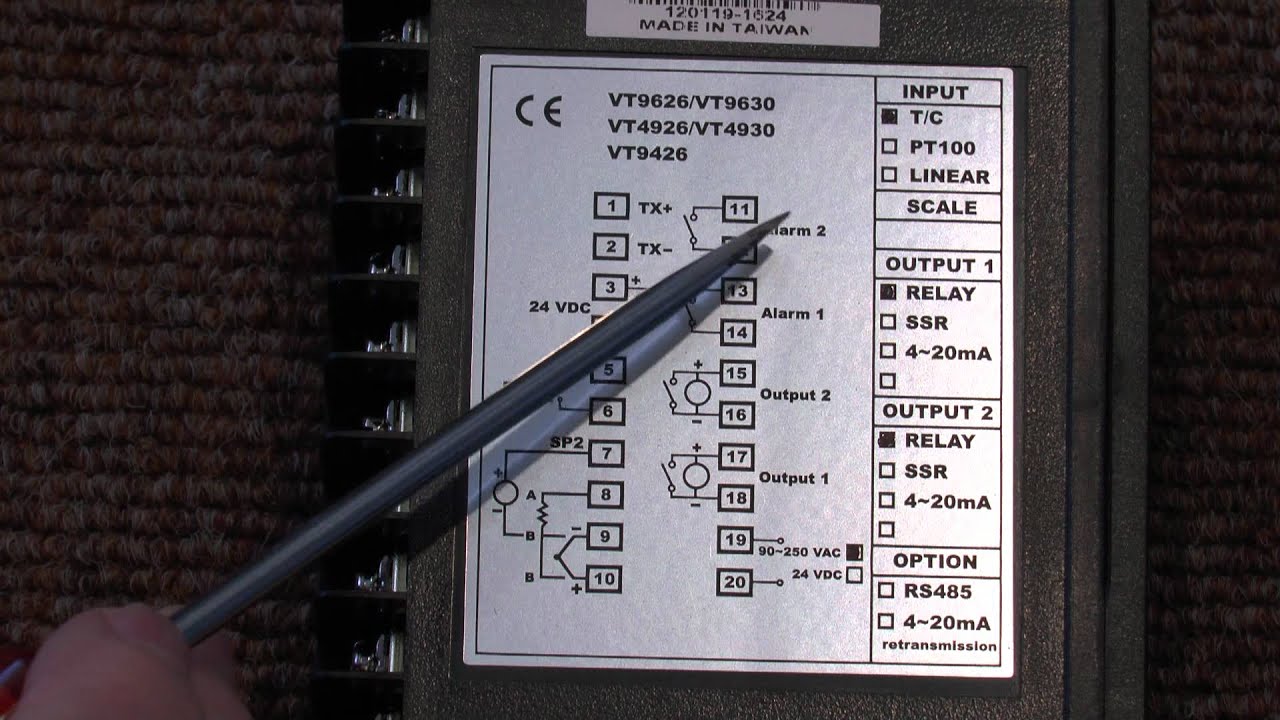 Vertex VT4926 Temperature Controller