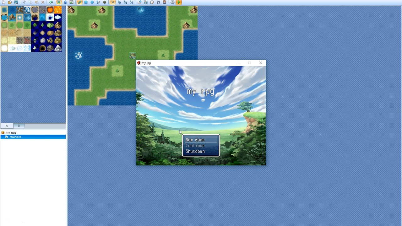 RPG Maker VX Ace Tutorial 1 - Creating your first game.