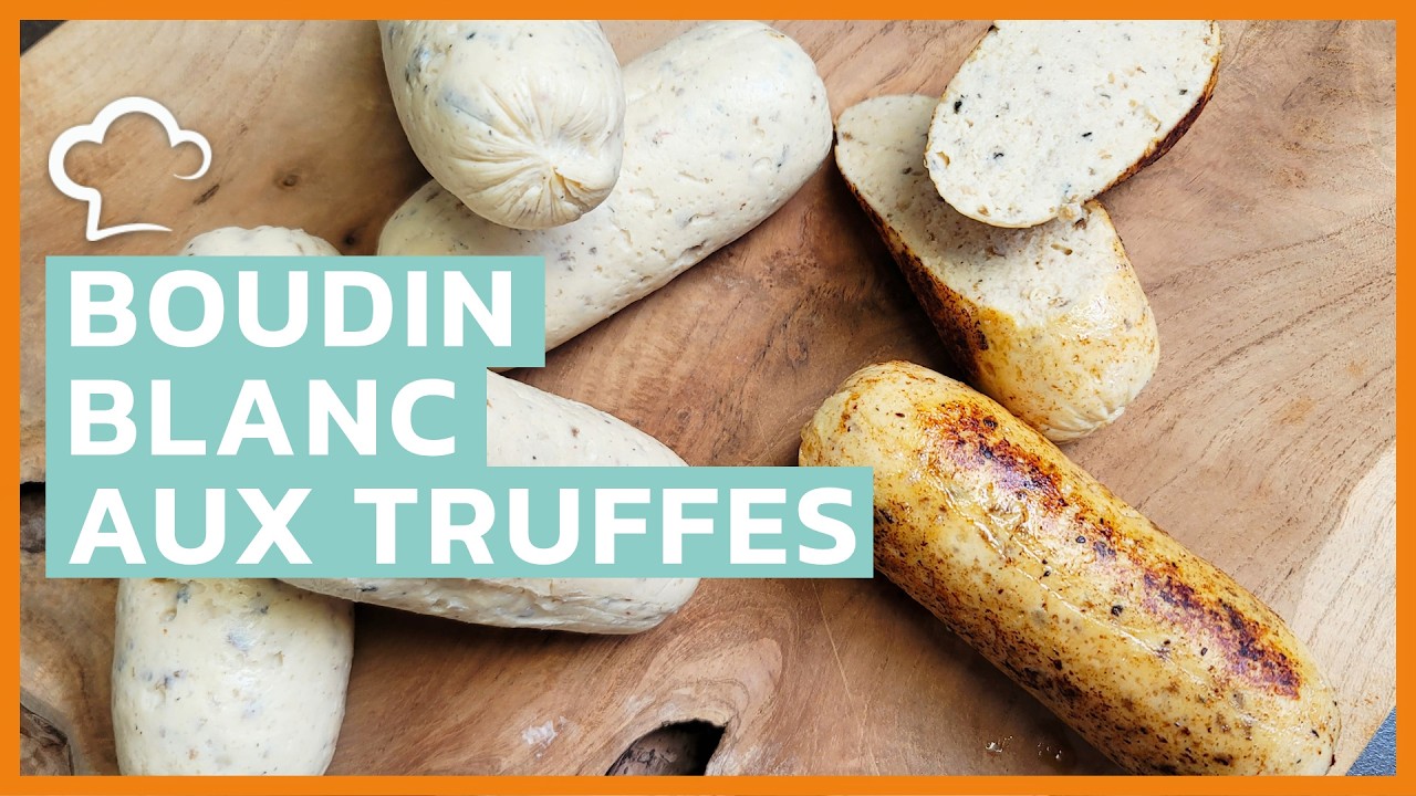 Homemade white pudding with truffles | Food’Cuisine Recipe