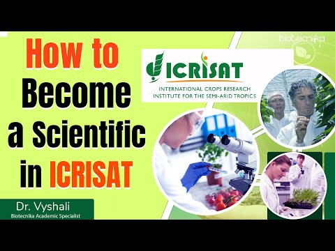 How To Become A Scientist at ICRISAT?