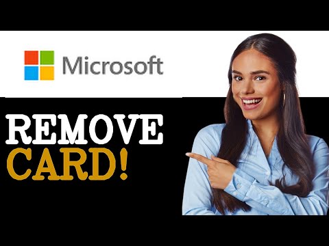 How To Remove Credit Card From Microsoft Account (2025)