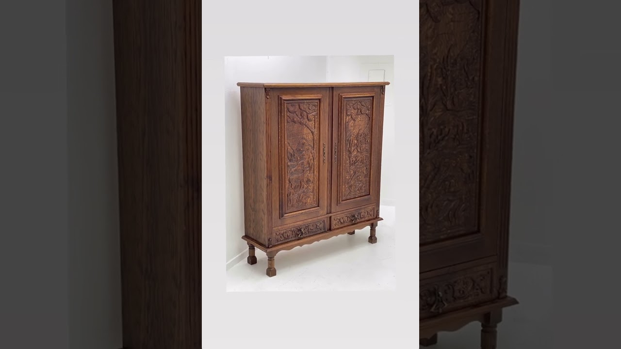 Germany Cabinet probably from the 1930s Big Whale Consignment in Seattle