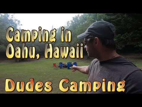 Peacock Flats Campground in Oahu, Hawaii