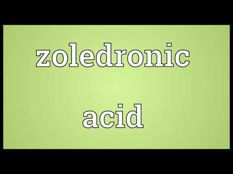 Zoledronic acid Meaning
