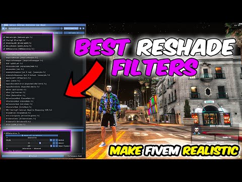 Best Reshade Settings For FiveM (GTA V) 2024 Make You Game Realistic + Visuals On NEW ReShade 6.3.2!