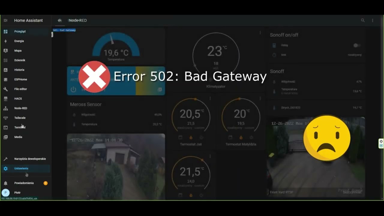 Home Assistant Node-RED Error 502 Bad Gateway | Step-by-Step Solution #homeassistant #viralvideo