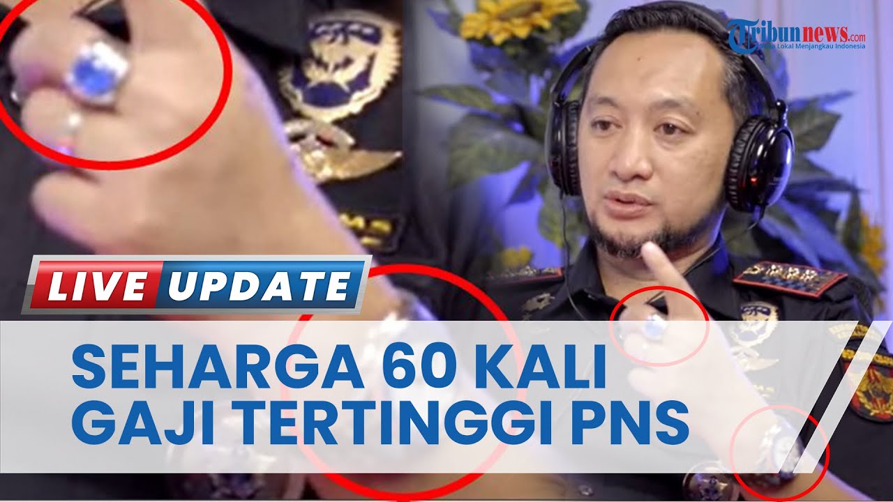 Fantastis! Harga Jam Tangan Kepala Bea Cukai Makassar Setara 60 Kali Lipat Gaji Tertinggi PNS ...