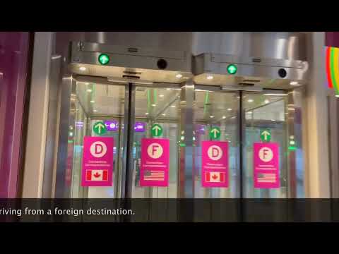 Toronto Pearson Airport Canada 🇨🇦 to USA 🇺🇸 connection - How to connect in Terminal 1