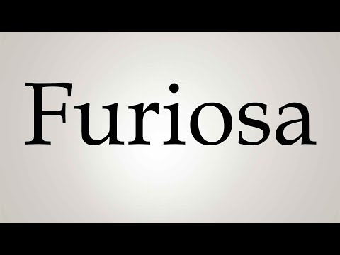 How to Pronounce ''Furiosa''