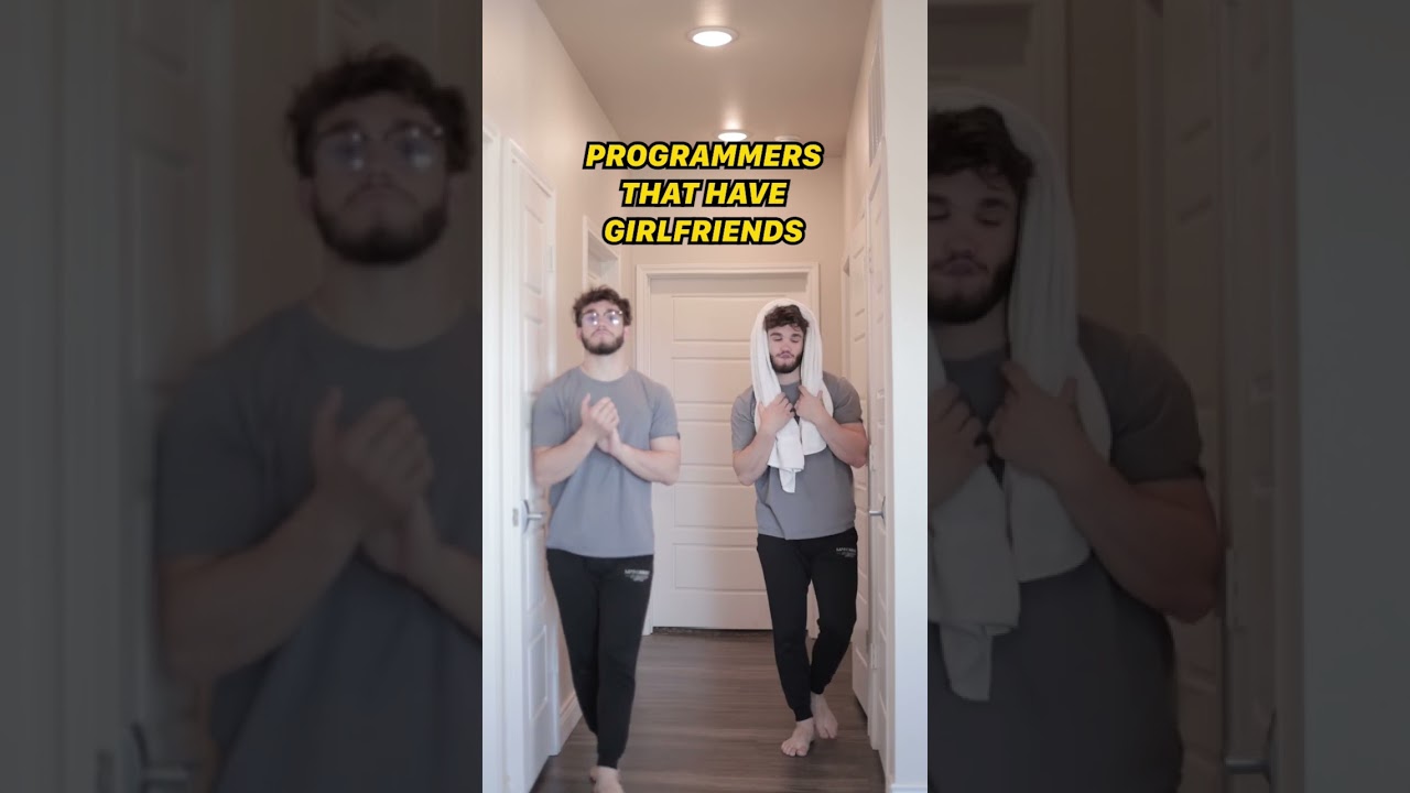 Programmers That Have Girlfriends 😳 #coding #programming #shorts