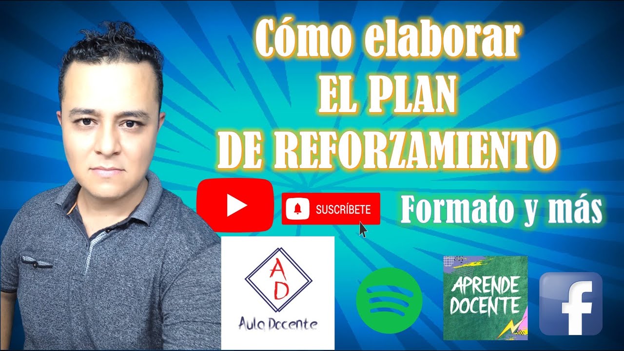 CÓMO ELABORAR EL PLAN DE REFORZAMIENTO