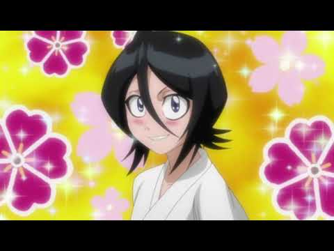 Ukitake bought Rukia a giant Chappy