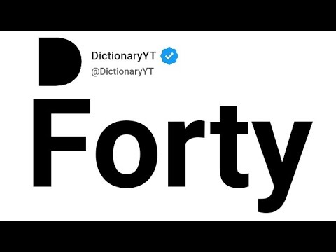 Forty Meaning In Bengali