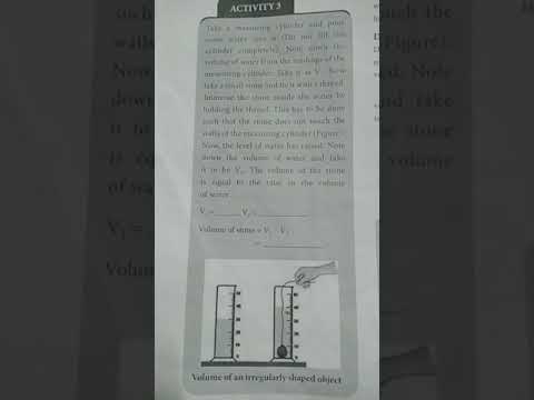 volume of irregular objects