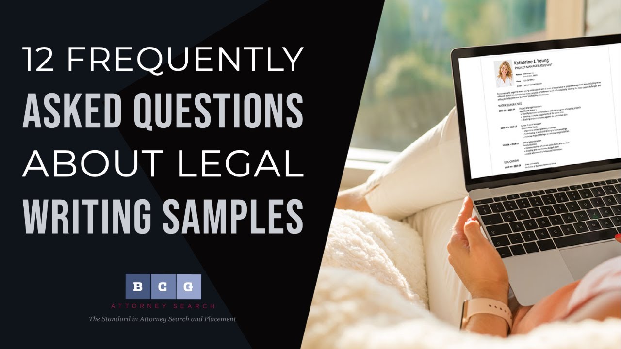 12 Frequently Asked Questions About Legal Writing Samples