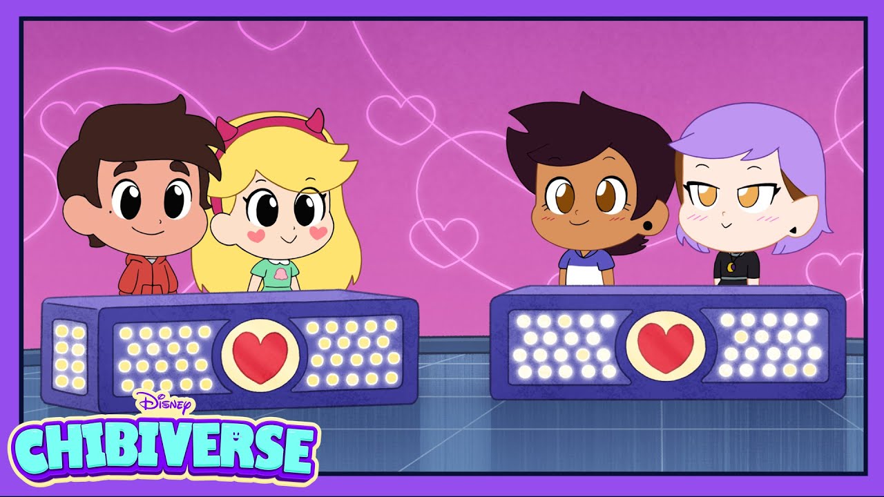 Chibi Couple Game 💜 | Chibiverse | Full Episode |@disneychannelanimation