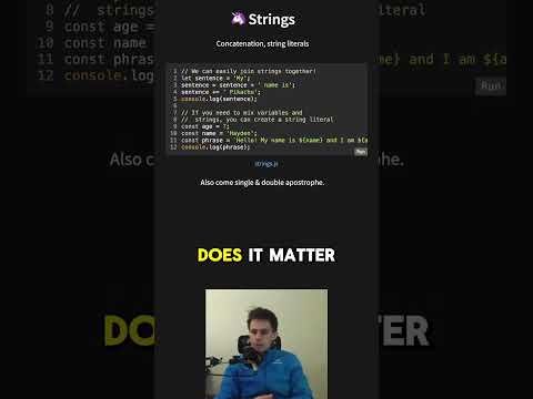 Javascript - 9. Javascript Strings