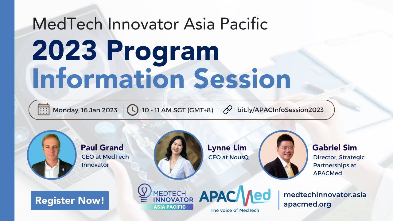 MTI APAC 2023 Asia Pacific Info Session x APACMed