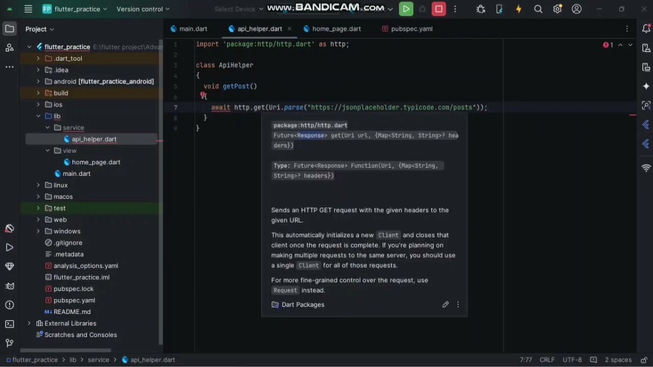 Flutter HTTP Package Tutorial | REST API Integration in Flutter | Part 1