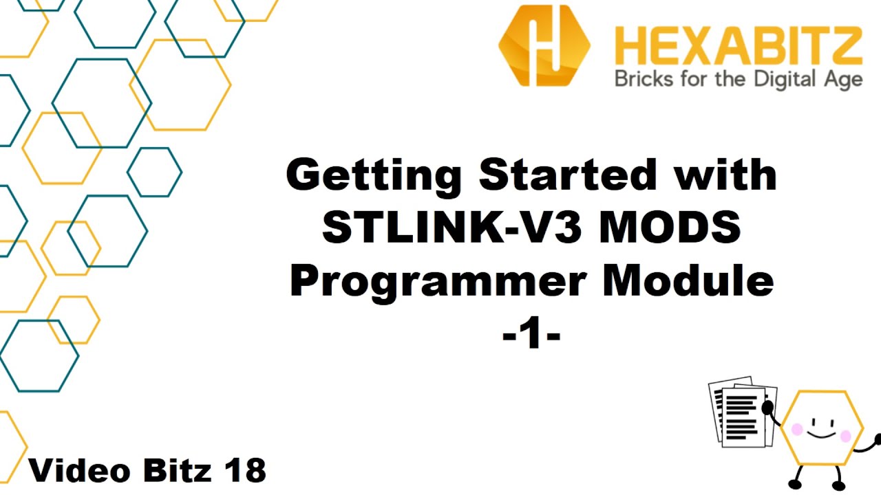VB18: Getting Started with STLINK-V3 MODS Programmer Module 1