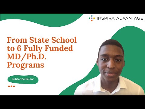 How I Got Into 6 MD/PhD Programs As A State School Applicant (Fully Funded!)