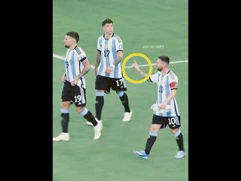 Messi Leadership π€―