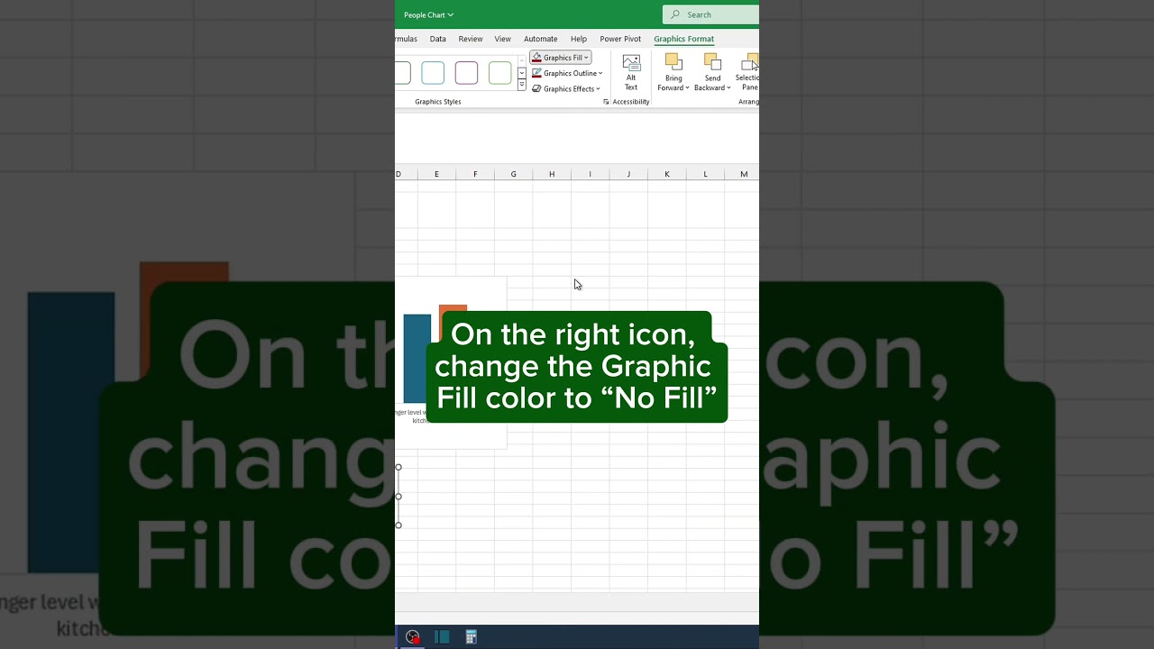 People Chart in Excel‼️ #excel