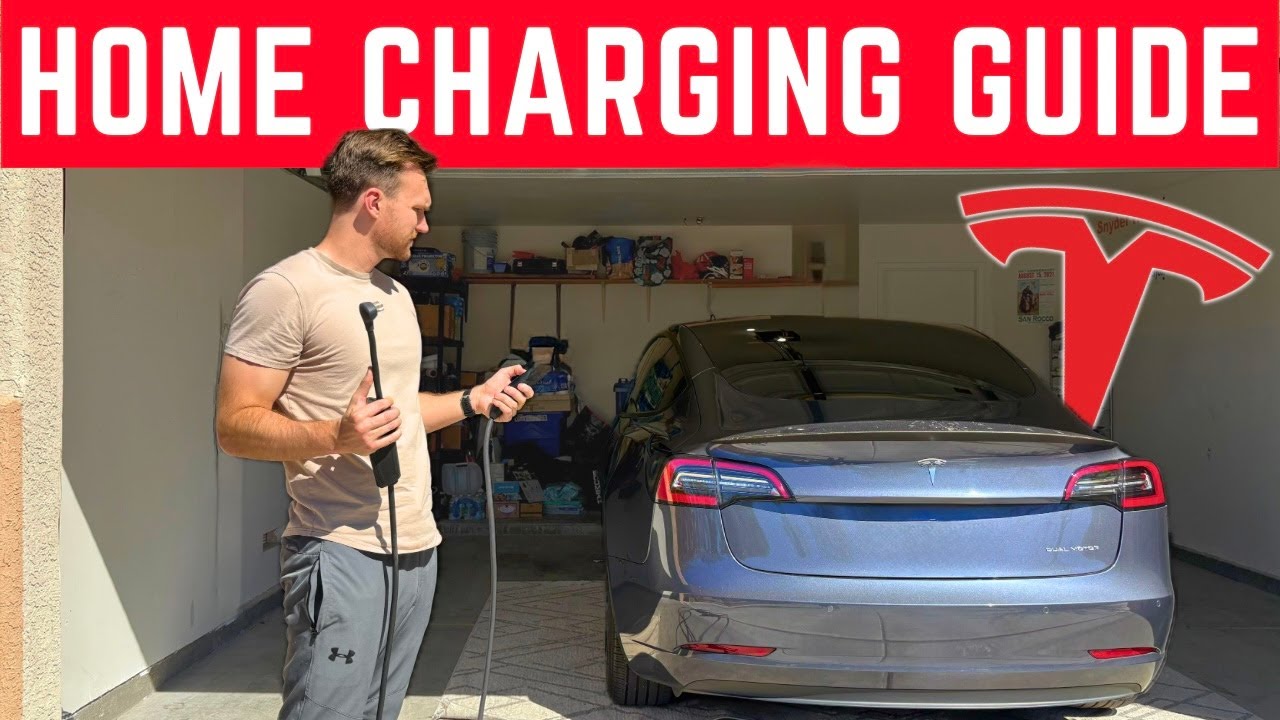 Tesla Home Charging for Beginners: All Options Explained