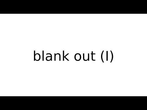 blank out I #phrasalverbs #phrasalverb #english #meaning #meanings #definition #definitions