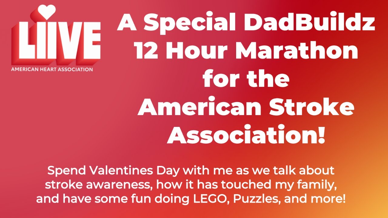 12 Hour Stream to raise awareness & funds for The American Stroke Association!