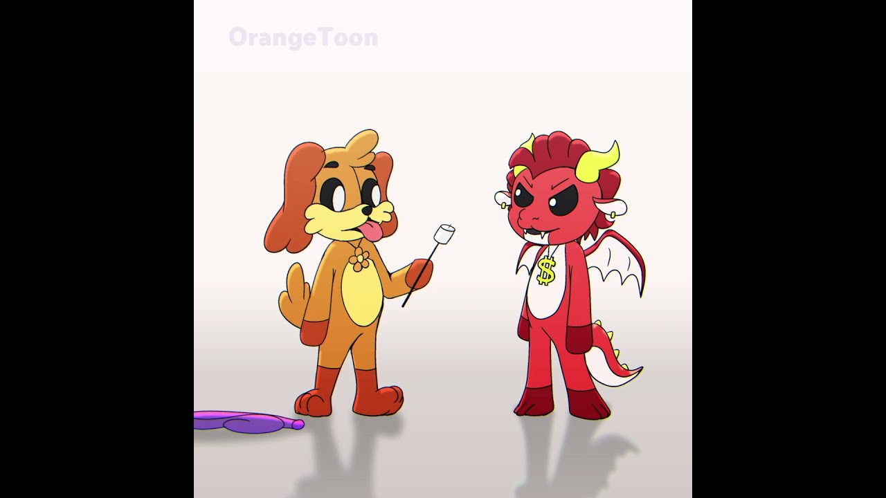 No Roots Nightmare Critters vs Smiling Critters (Poppy Playtime Animation)